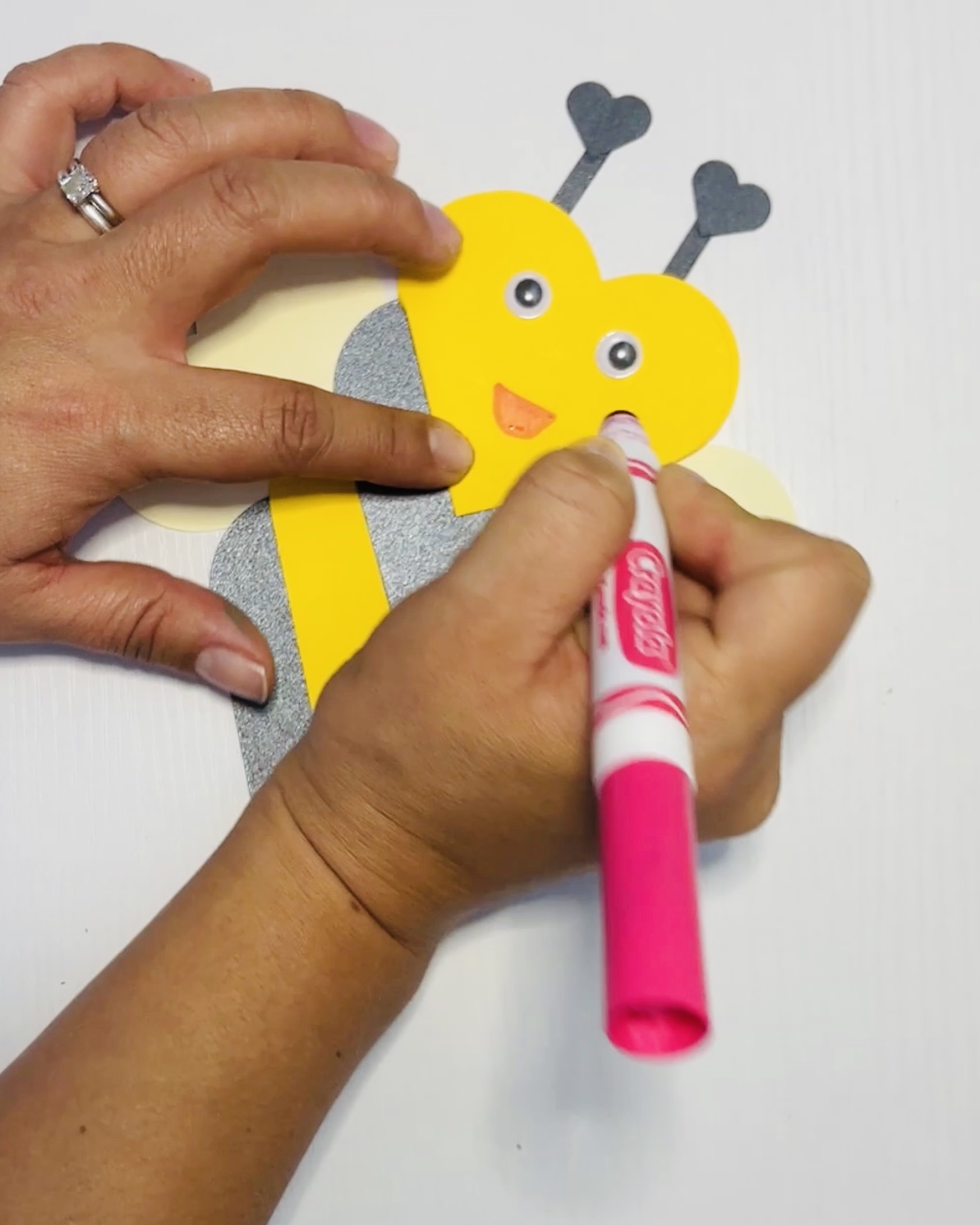 Valentine's Day Bee Mine Card in 5 easy steps